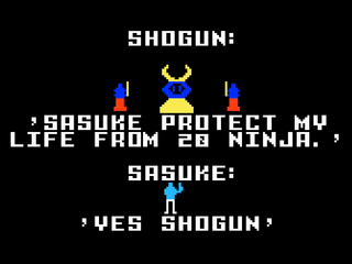 Sasuke Vs. Commander (alpha build) - Intellivision Programming - AtariAge Forums