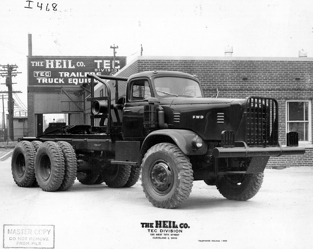 FWD '60c Comfo Vision Heil TEC Div Truck Engineering Corporation 1 ...