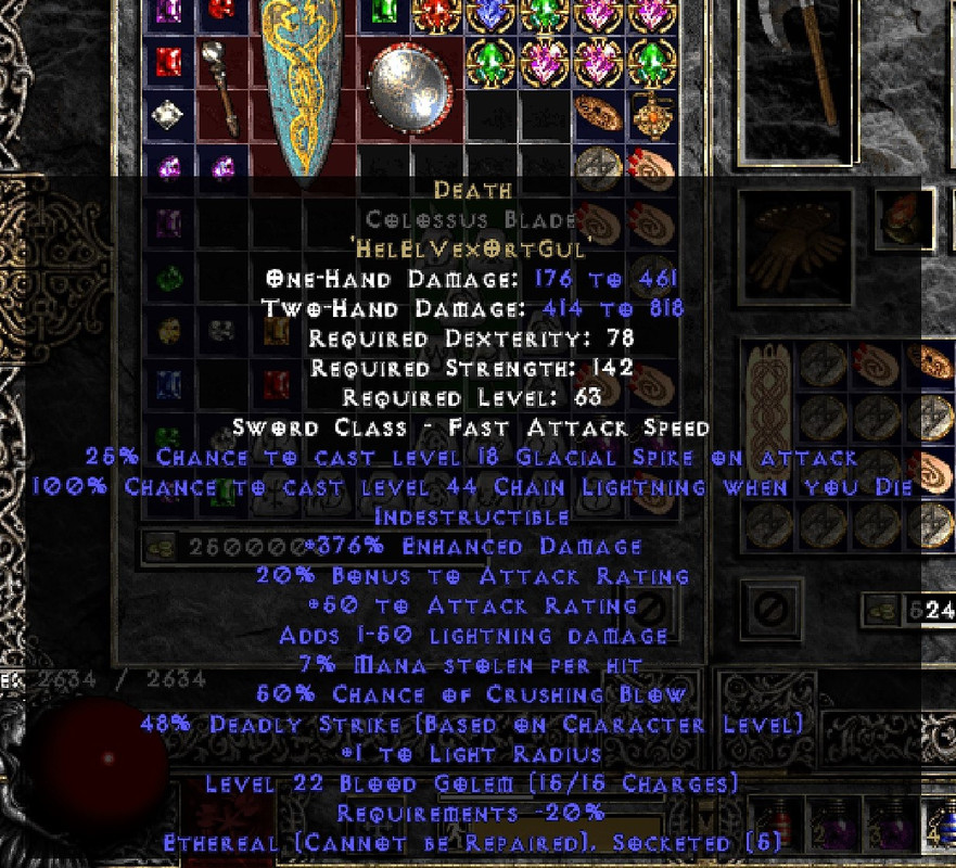 Death Colossus Blade Eth - Topic - d2jsp