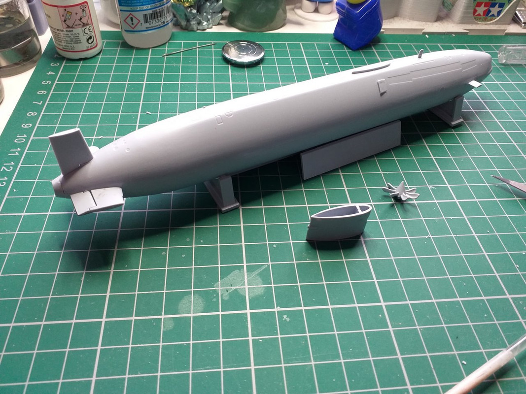 Airfix Trafalgar Class Submarine 1/350 ++Finished++ - The Salty Sea Dog ...