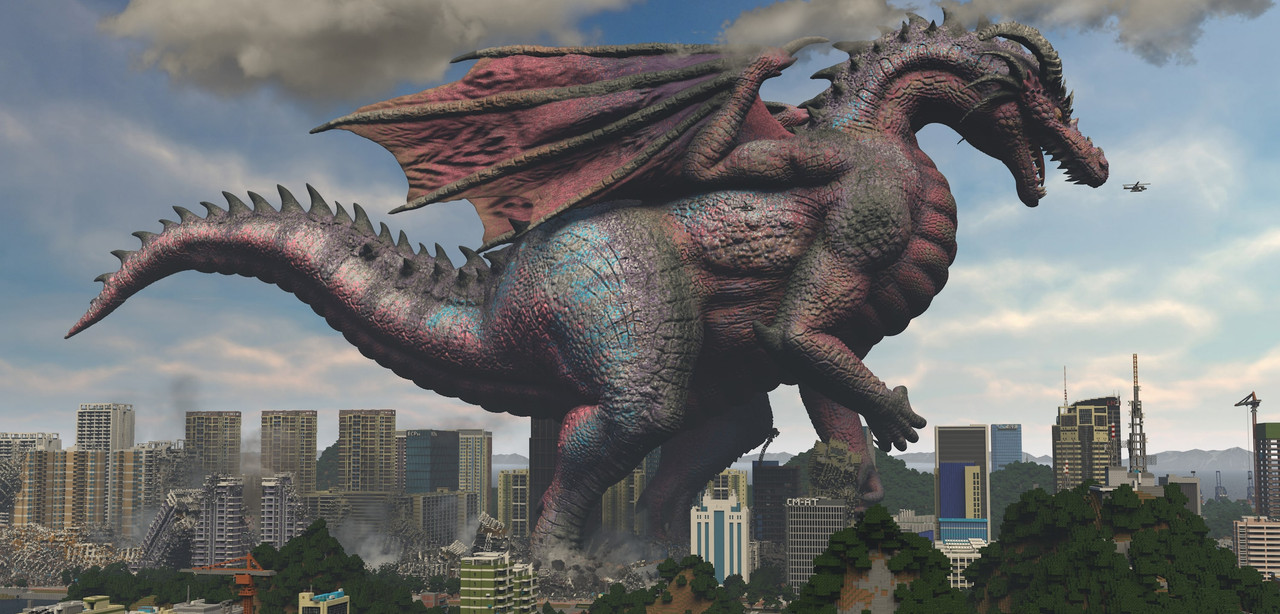 Large collection of my dragon builds renders [Vol. 1]