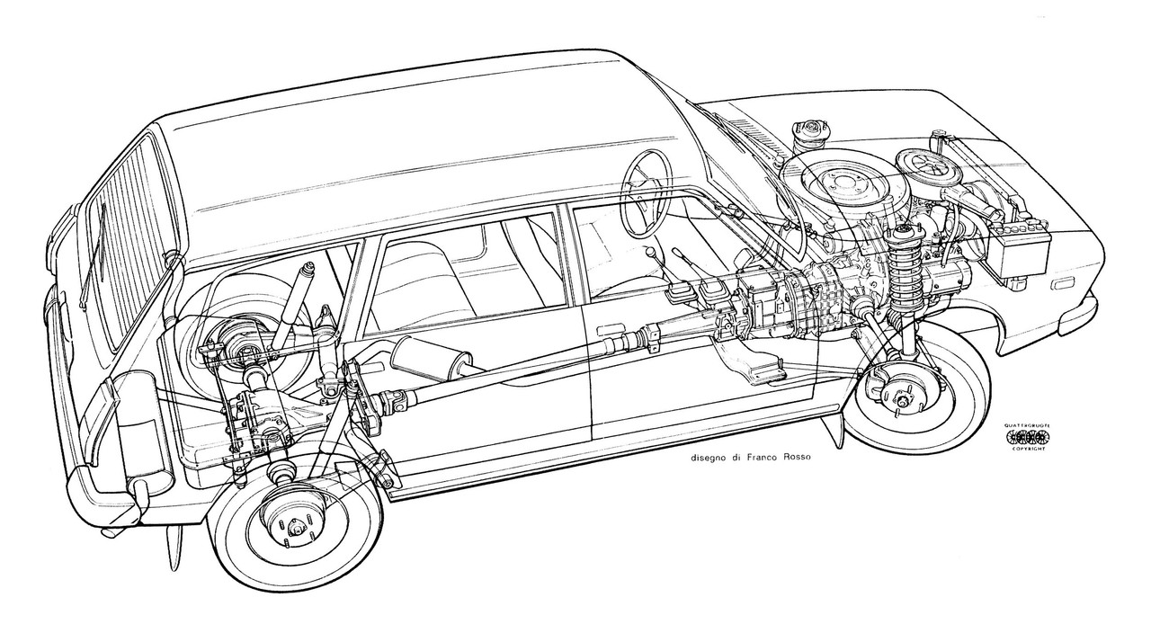 Subaru 1600 Station Wagon by Franco Rosso Quattroruote 289 December ...
