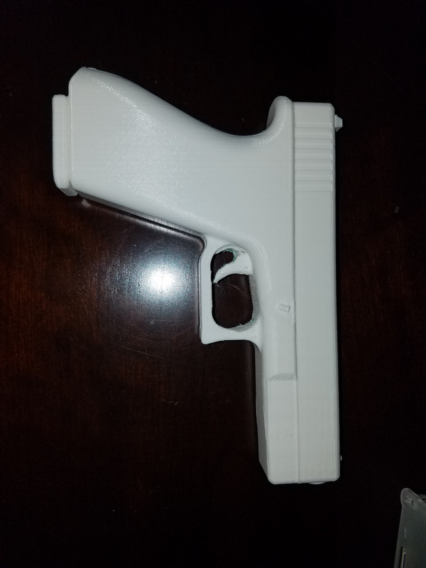 Glock frame 3d print file - honarctic