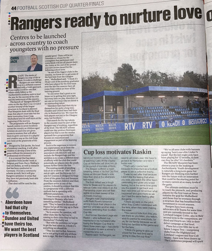 Times rangers ready 1 IMG 5949 — Postimages