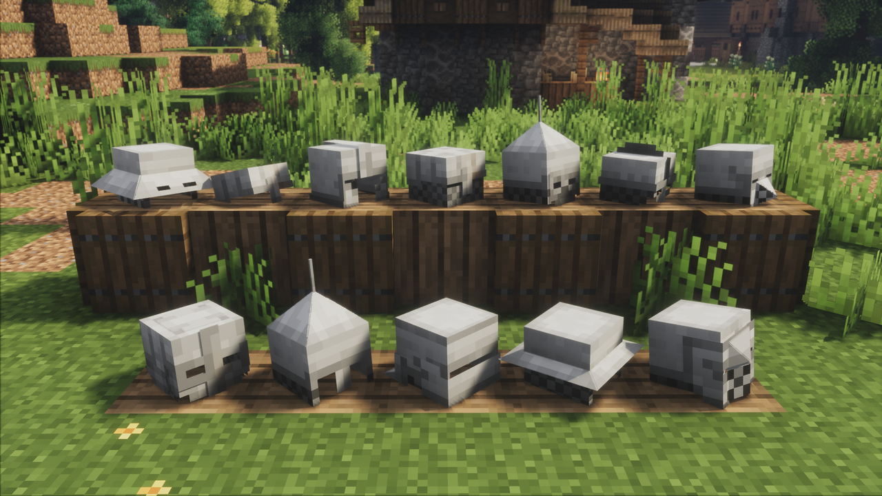 Realistic Medieval Helms & Hats | Medieval Unlimited Server