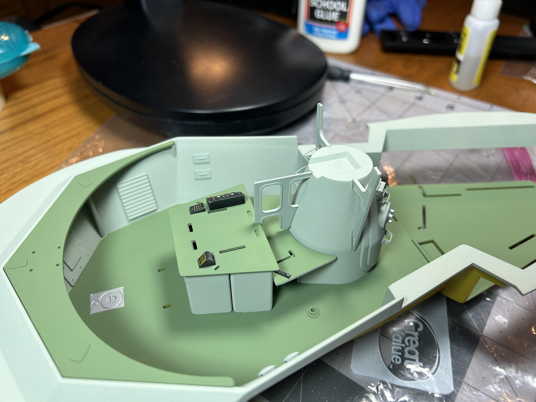 Progress Build of the Proteus Submarine from Fantastic Voyage-Separate ...