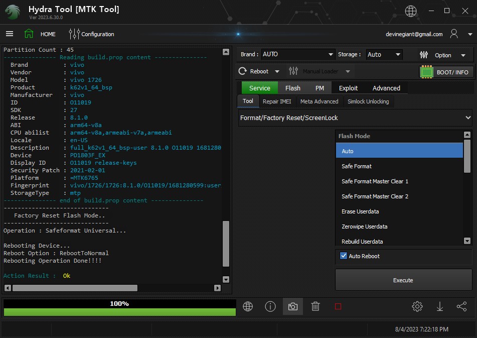GSM-Forum - VIVO Y83 (PD1803bf) FRP REMOVE SUCCESS WITH TEST POINT BY ...