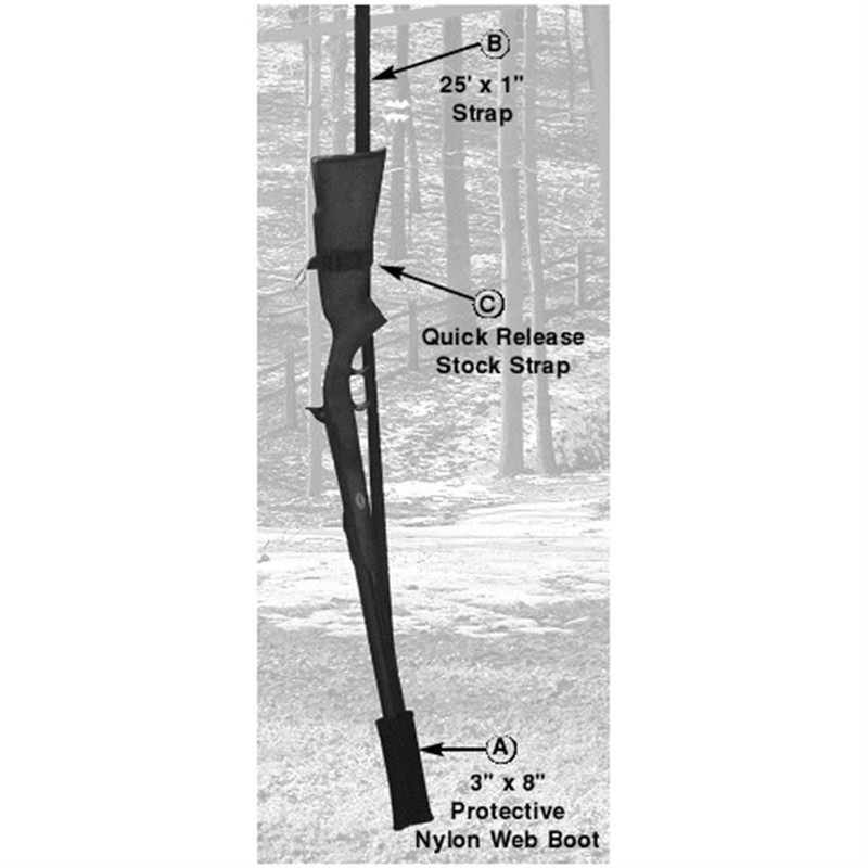 A little help - treestand gun haul line - 24hourcampfire