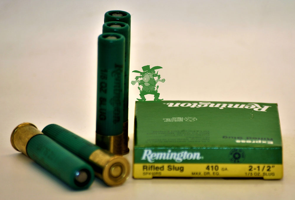 410 Bore Remington EXPRESS RIFLED SLUGS Hard Hitting MAX 410 SLUG 5 RDS ...