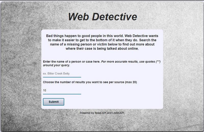 GitHub - jarvi213/WebDetective
