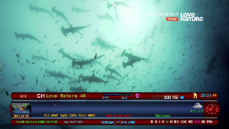 Skin modified for Open BH / OpenATV | Sat Universe - The Place To Be