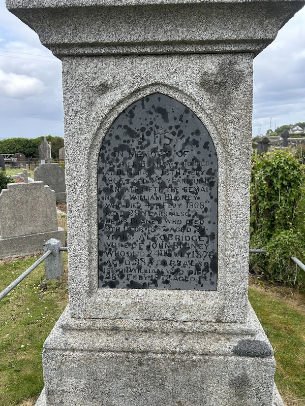 Neal Blaney, d. 1883, probably buried in Cushendall - Glens of Antrim ...