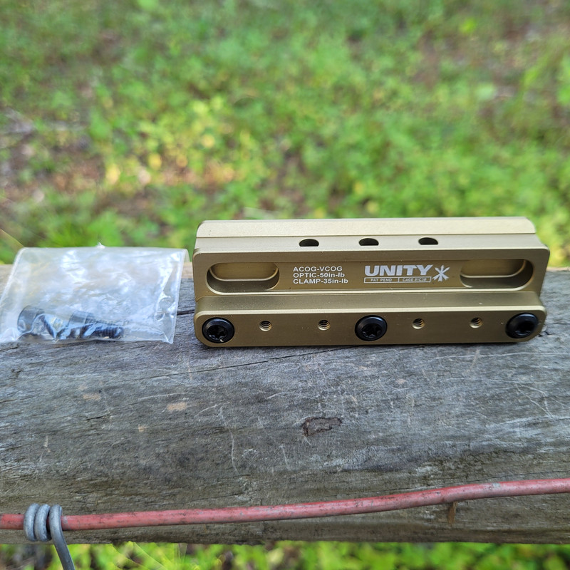 Unity FAST ACOG mount $110 SPF - AR15.COM