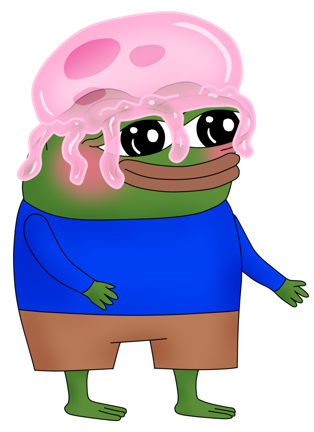 Jellyfish on head Peepo PFP V2 — Postimages