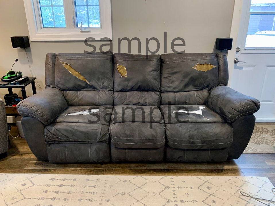 ripped couch sample — Postimages