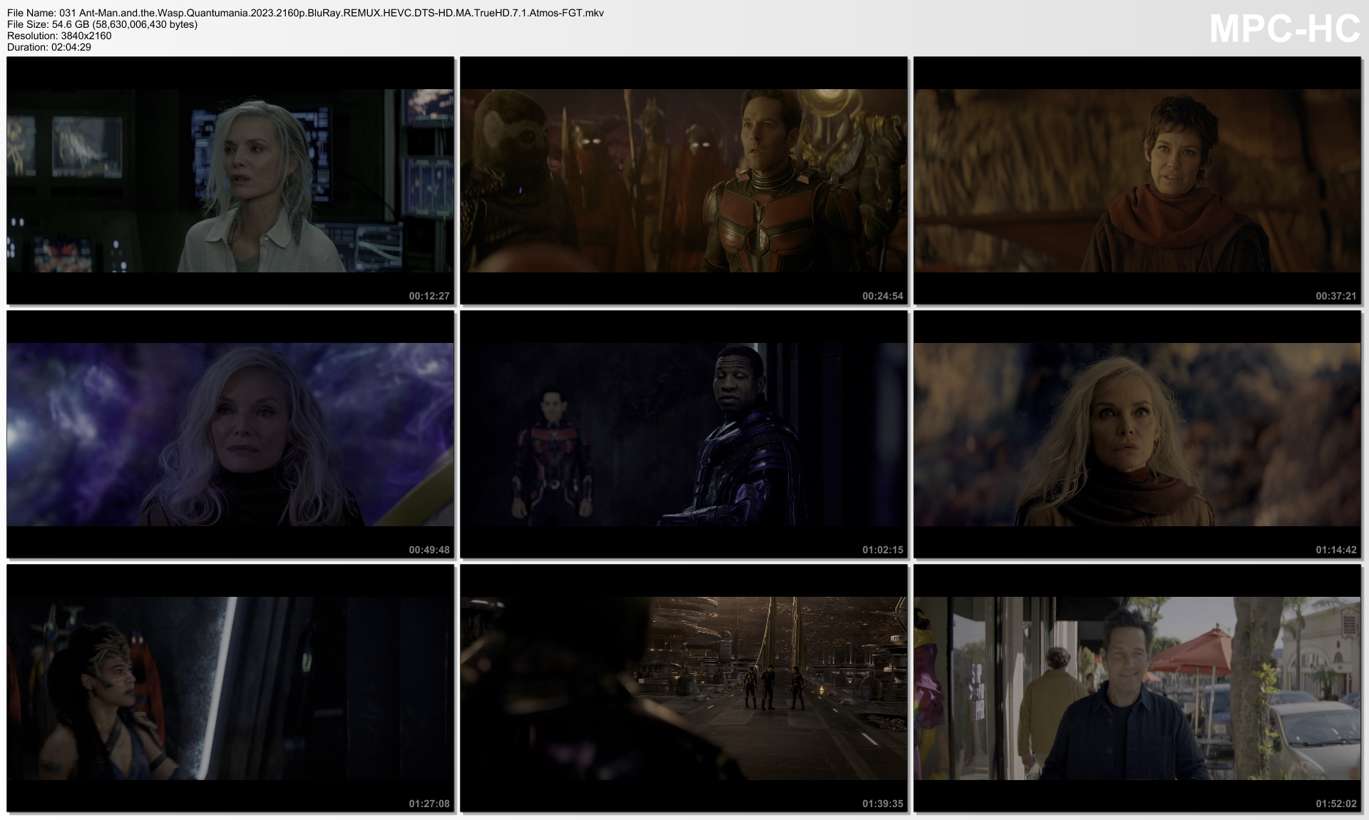 031 Ant Man and the Wasp Quantumania 2023 2160p Blu Ray REMUX HEVC DTS HD MA True HD 7 1 Atmos ...