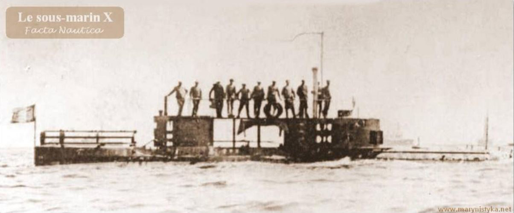 Le sous marin expérimental X 1905 — Postimages