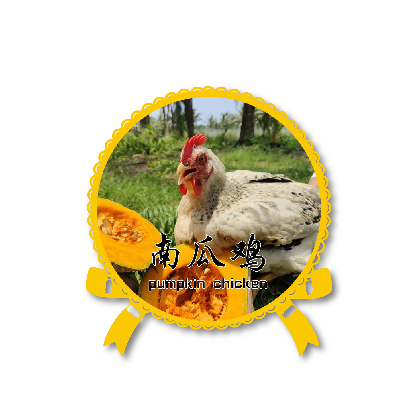 南瓜鸡 Pumpkin Chicken LOGO 02 — Postimages