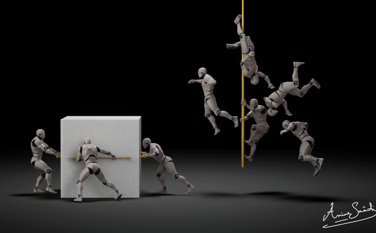 [ Unreal Engine Animation ] Adventures Of Climbing Poles And Moving ...