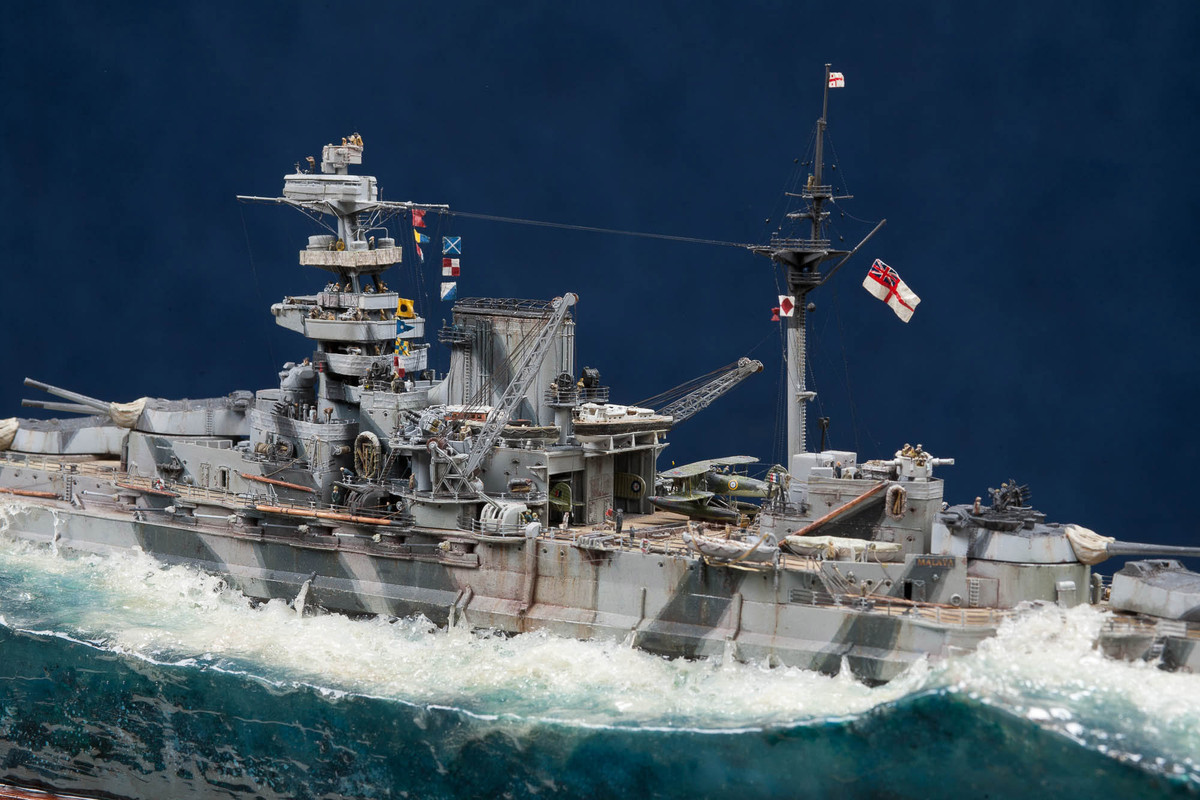 1/350 HMS Malaya 1940 - Ready for Inspection - Maritime - Britmodeller.com