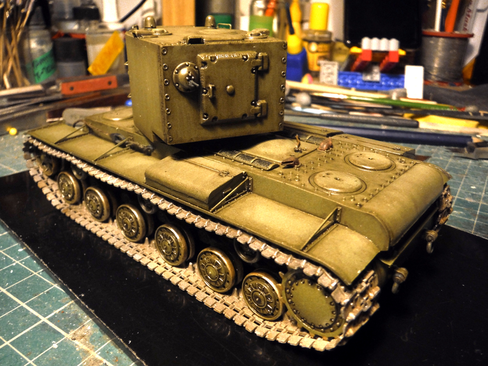 1/48 Hobby Boss Russian KV-2 Tank - Page 2 - Work in Progress - Armour ...