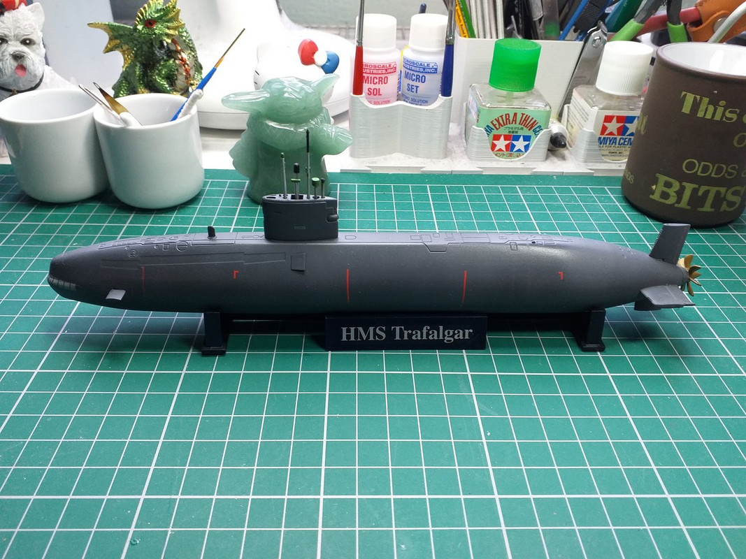 Airfix Trafalgar Class Submarine 1/350 ++Finished++ - The Salty Sea Dog ...