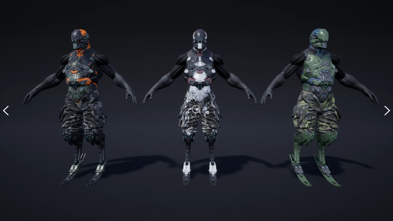 [ Unreal Engine Character ] Sci-Fi Character 03 (Yakuza) 2025 - Free ...