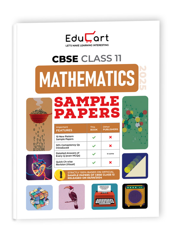Educart CBSE Mathematics Class 11 Sample Paper 2024-25 (new 50 ...