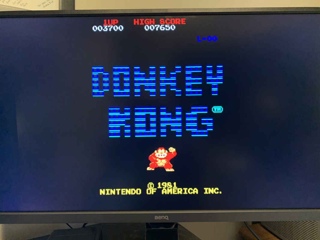 Donkey Kong FPGA — Postimages