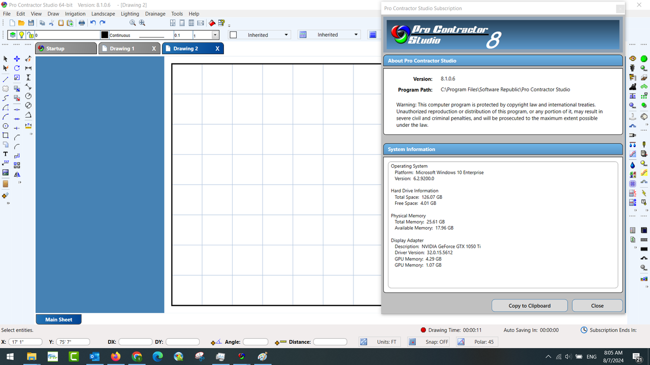Download Pro Contractor Studio 8.1.0.6 x64 full license