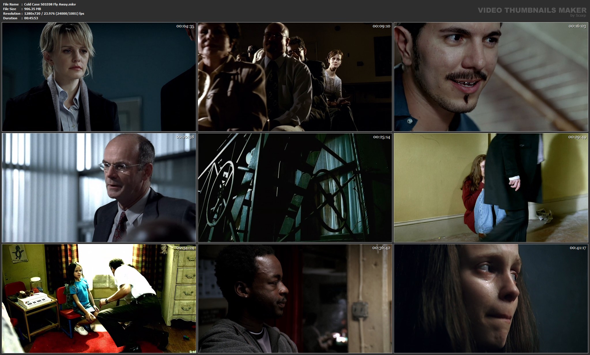 Cold Case S01 E08 Fly Away mkv — Postimages