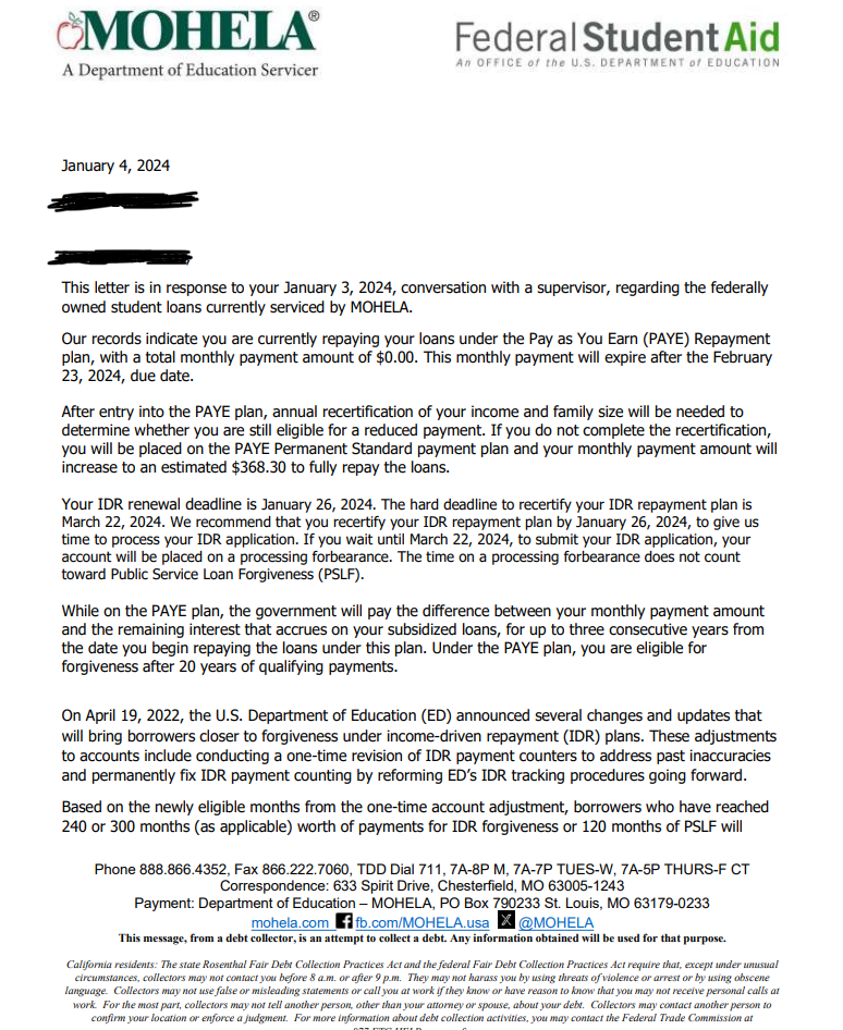 MOHELA personal letter 1 — Postimages