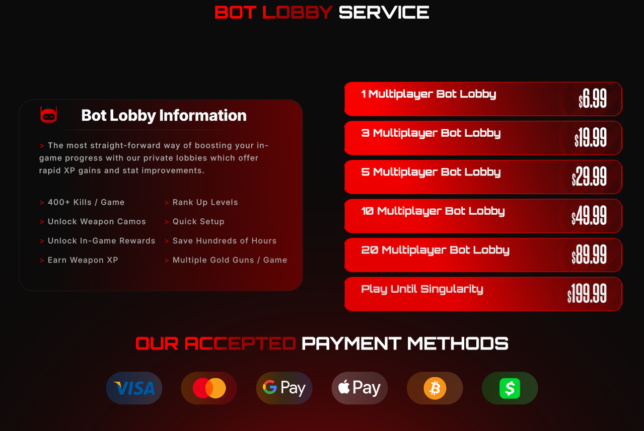 #1 BO7 BOT LOBBY HOSTING TOOL | JOINABLE FFA NUKE (24/7) - The Tech Game