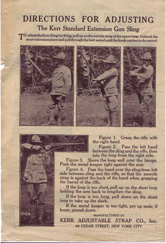 Correct sling for 1917 rifle - CMP Forums