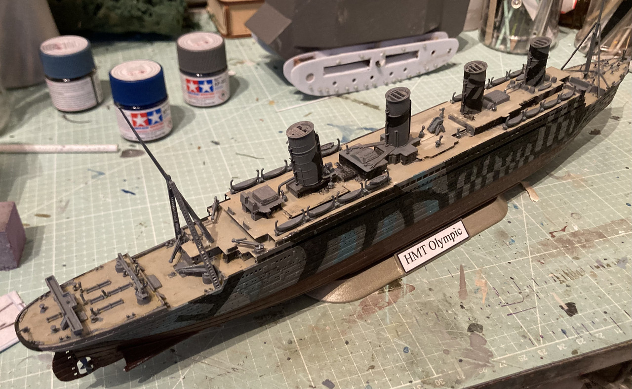 RMS Olympic - Revell Titanic conversion - Page 2 - Big and British GB ...