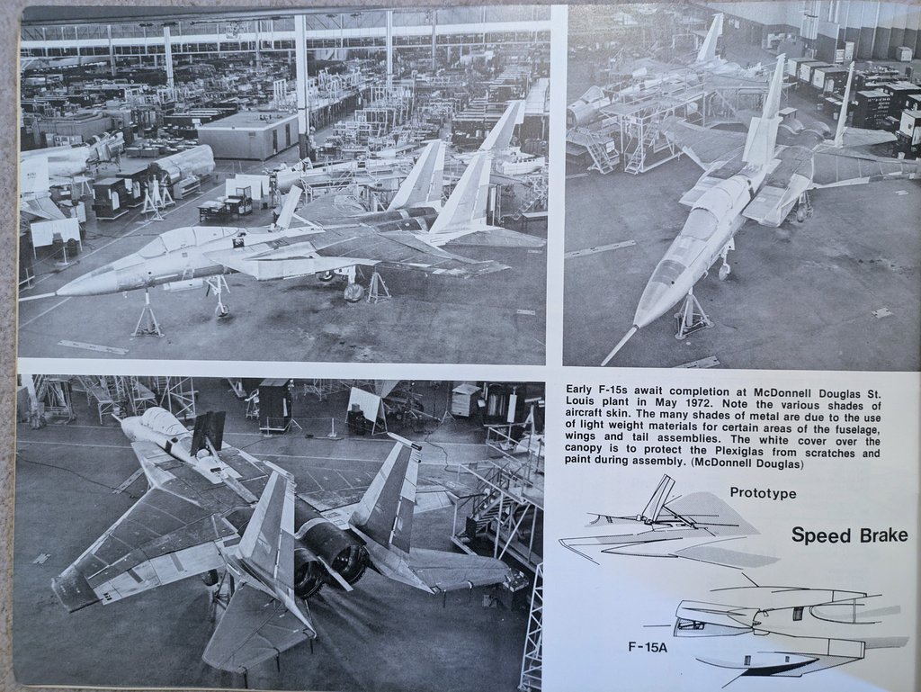 The prototype Strike Eagle, a modified F-15B, 71-0291, July 1980 - Page ...