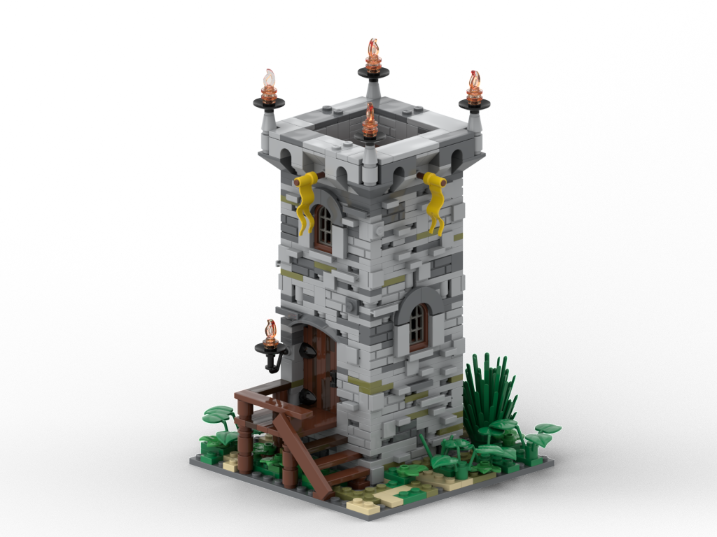 LEGO MOC Watchtower by legoprofi | Rebrickable - Build with LEGO