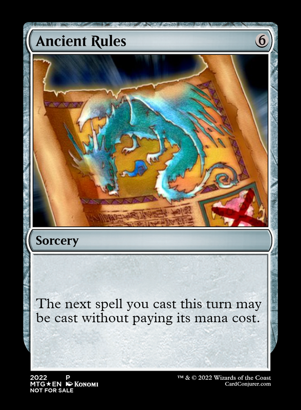 Ancient Rules — Postimages