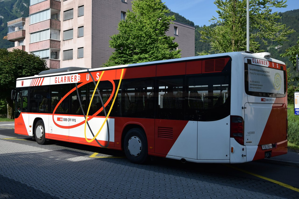 Ostwind Post Auto Setra S 415 NF n°26 512 Näfels Mollis Bahnhof (6) — Postimages