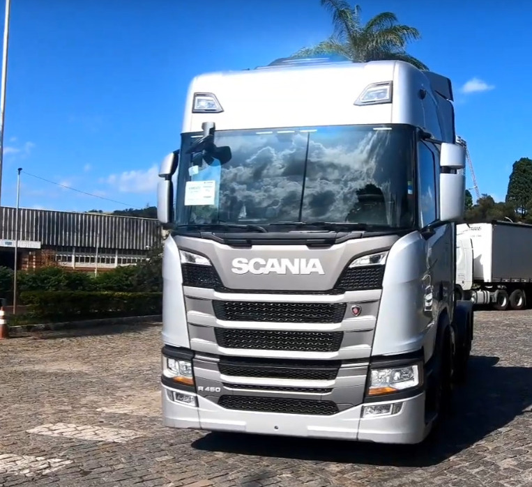 Bug in the light on the Scania dashboard - SCS Software