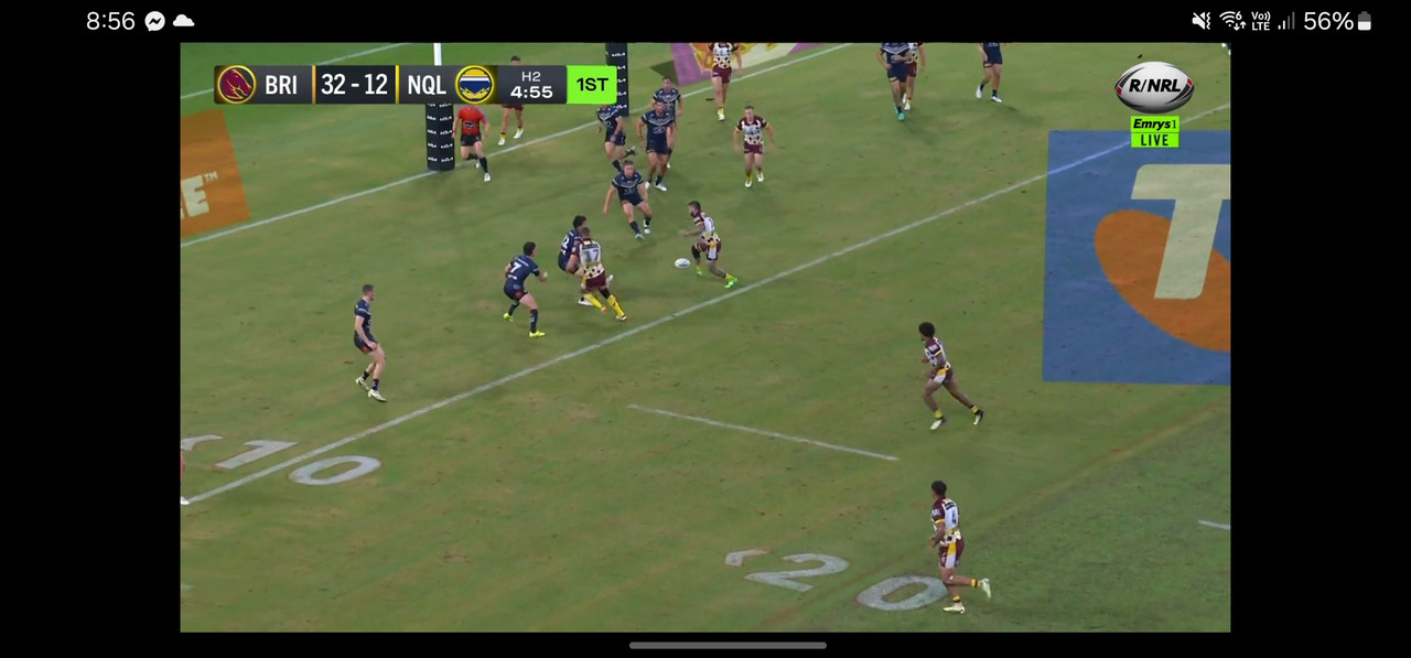 Corey Oates scores to thunderous applause : r/nrl