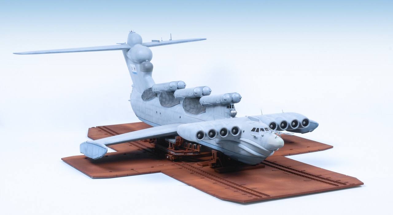 Takom 1/144th Alexeyev MD-160 'Lun' attack ekranoplan - Ready for ...