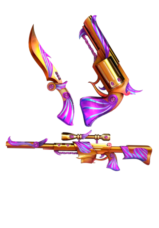 purple & gold mermaid bundle set - MVSD Item value - 123Demands