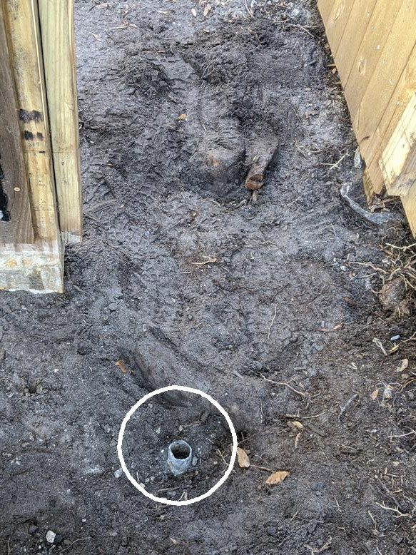 Old metal post set in concrete removal | DIY Home Improvement Forum