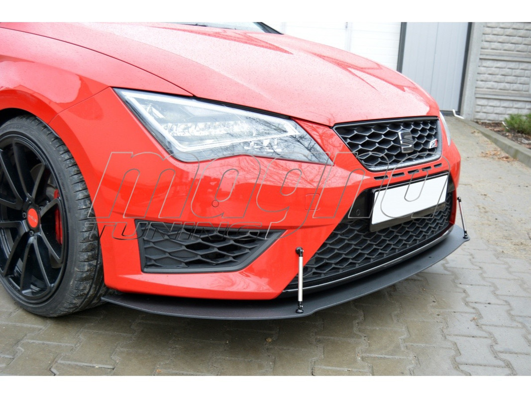 Seat Leon 5 F FR Race Line Front Bumper Extension picture 44780 — Postimages