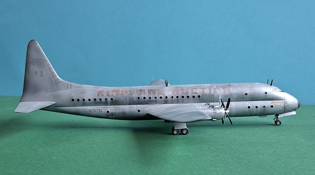 Lockheed XR60-1/R6V-1 Constitution, Anigrand 1:144 - Ready for ...