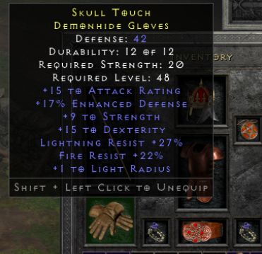 Glove - Topic - d2jsp