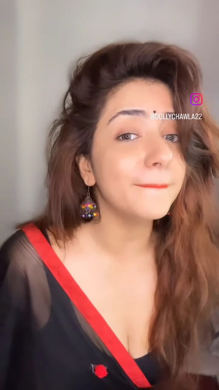 Dolly Chawla in Sexy transaparent black saree mp4 snapshot 00 03 538 — Postimages