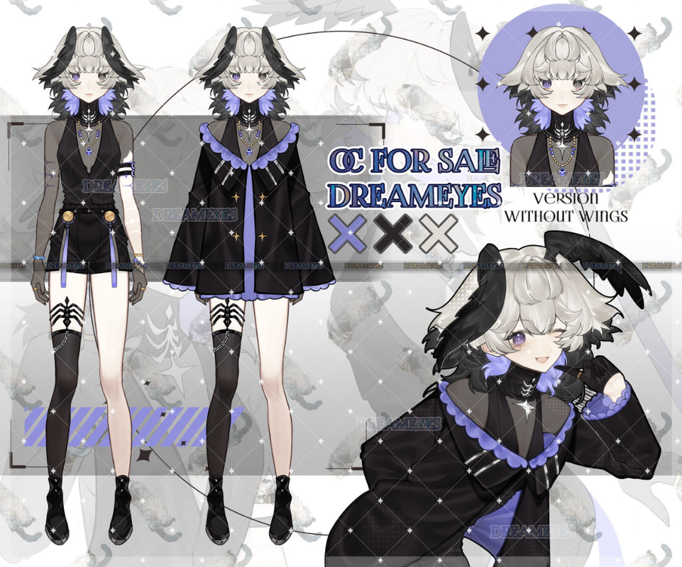 OC FOR SALE [OPEN] VTUBER MODEL LIKE on Toyhouse