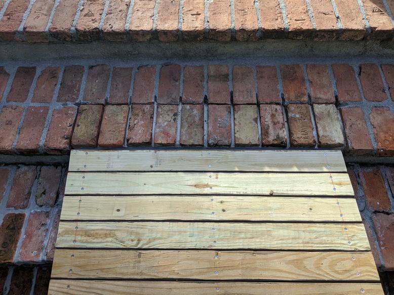 wood to brick deck transitions | DIY Home Improvement Forum